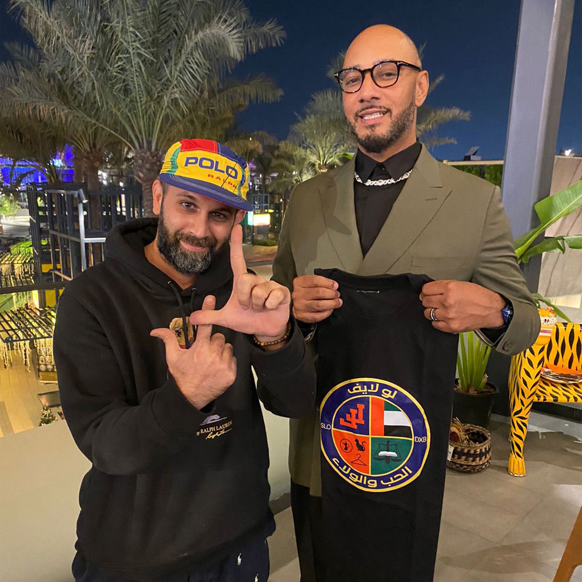 When Legends Meet: Spike Lo of LoLife MENA and Swizz Beatz at Expo 202 ...